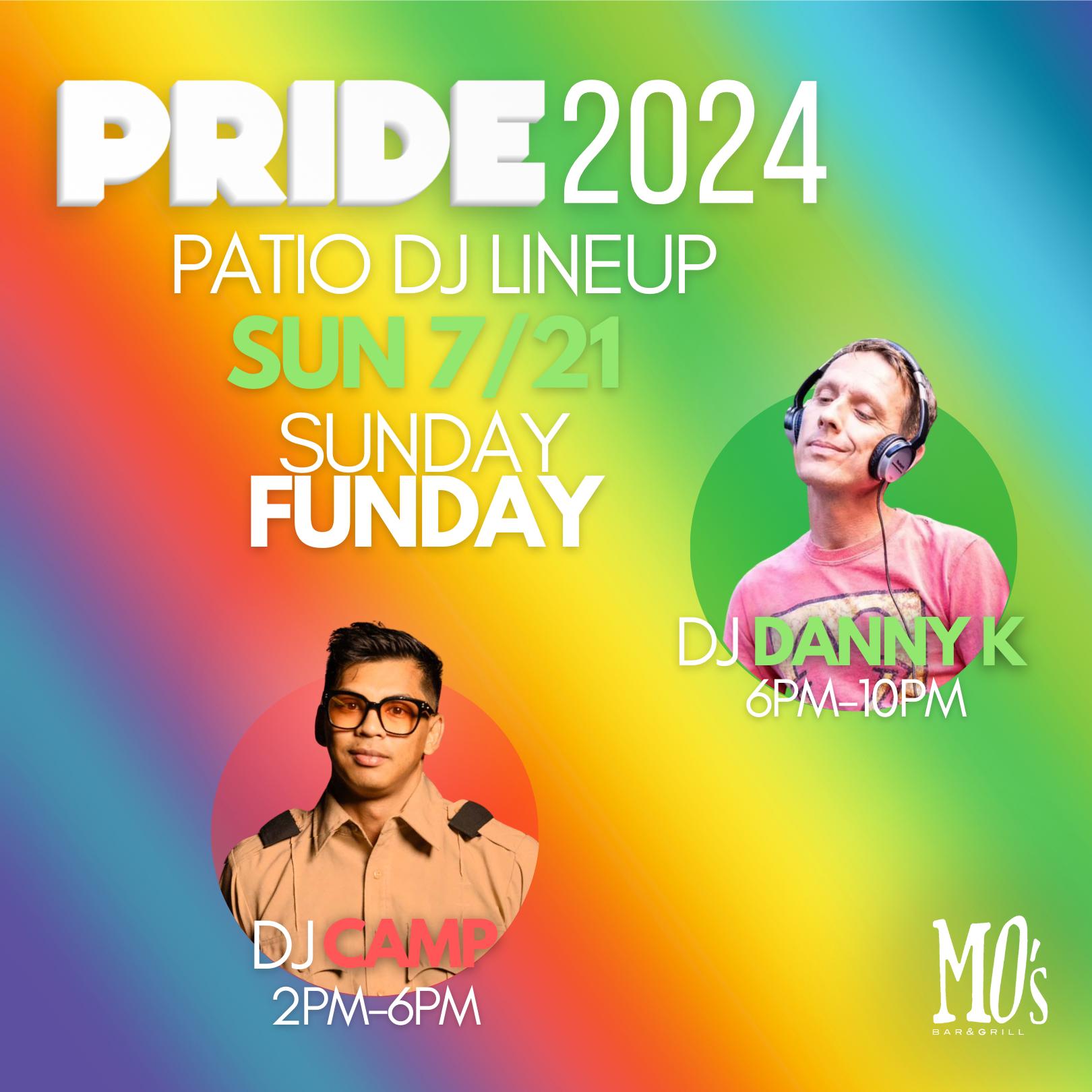PATIO DJ SUNDAY - Urban MO's Bar & Grill